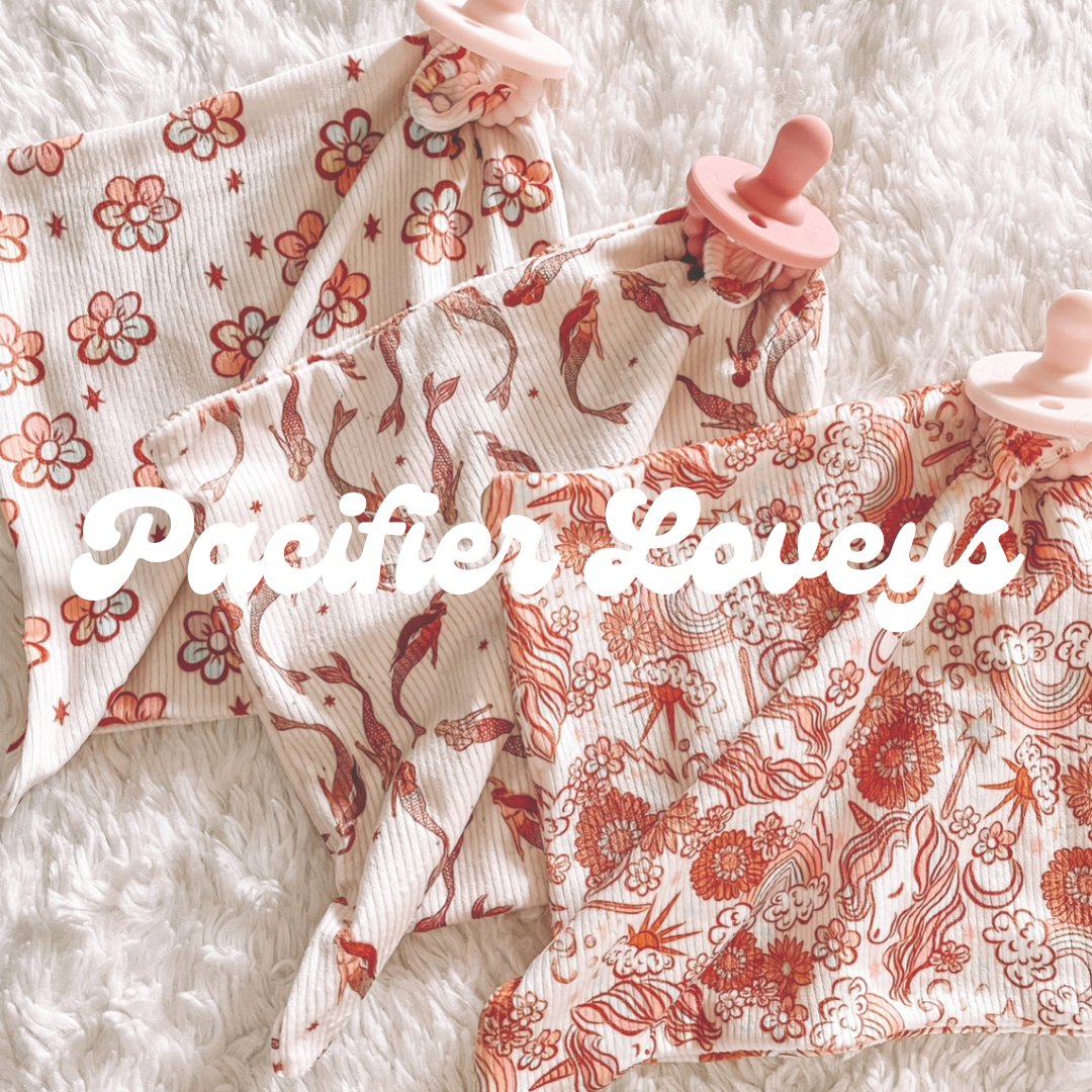 Pacifier Loveys – Brinsey & Co.